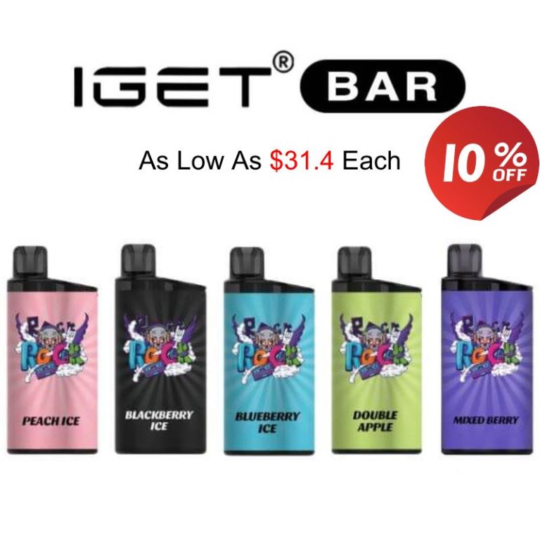 IGET Bar 3500 Puffs | Cheap Bulk Buy From $25 | 30 Flavours